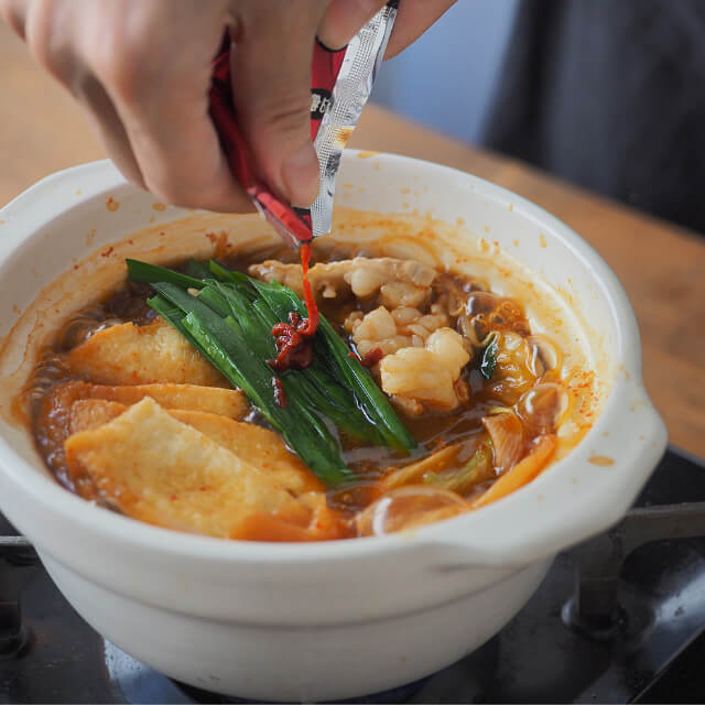 イチビキ 赤から鍋スティック 1人前×4（232g）｜プロフーズ オンラインストア【公式通販】